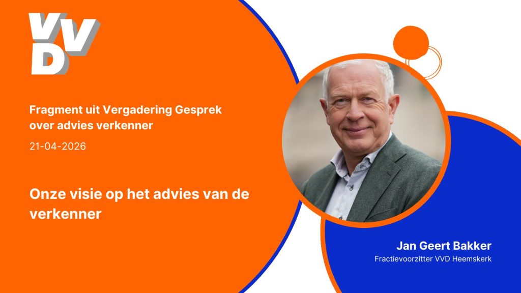 VVD Heemskerk streeft naar een krachtig en stabiel bestuur - HEEMSKERK