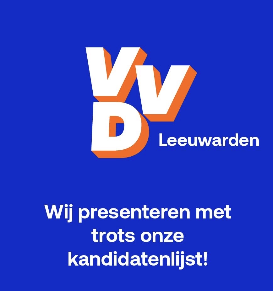 VVD Leeuwarden presenteert kandidaten voor gemeenteraadsverkiezingen ...